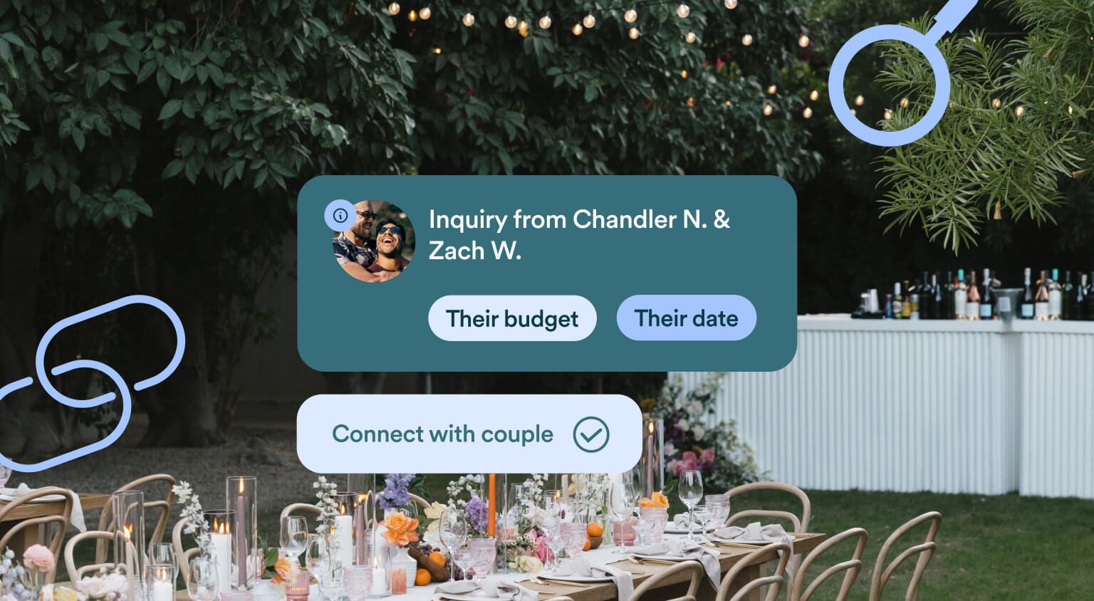 Review inquiries and connect